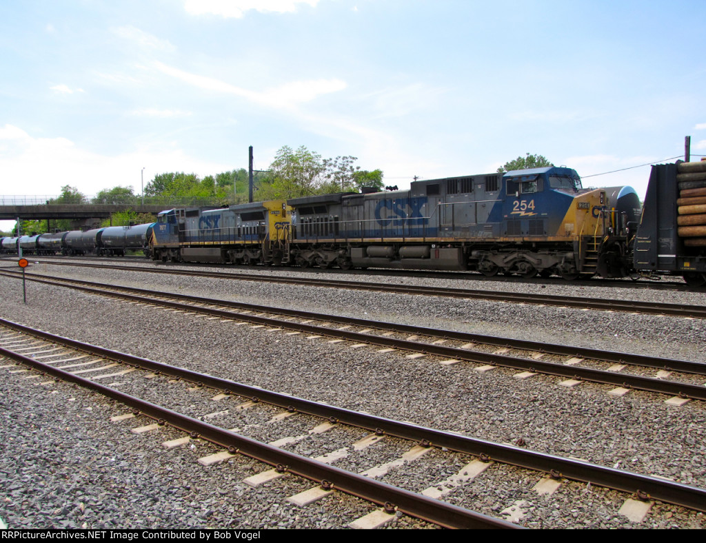 CSX 254 and 7877